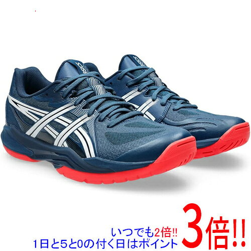 商品名asics アシックス 27.5cm ハンドボールシューズ POWERBREAK FF 1071A101 マコ ブルー/ホワイト商品状態新品商品説明力強い左右への動きをサポートするグリップ性と安定性を両立したスタビリティモデル中足部か...