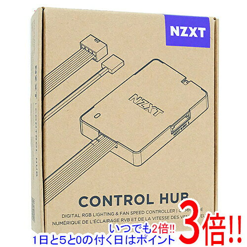 商品名NZXT LED＆ファンコントローラー Control Hub AC-CRFR1-B1 Matte Black商品状態新品の商品です。商品説明NZXT CAMソフトウェアを使用してファン速度やRGB照明の制御およびカスタマイズが可能な...