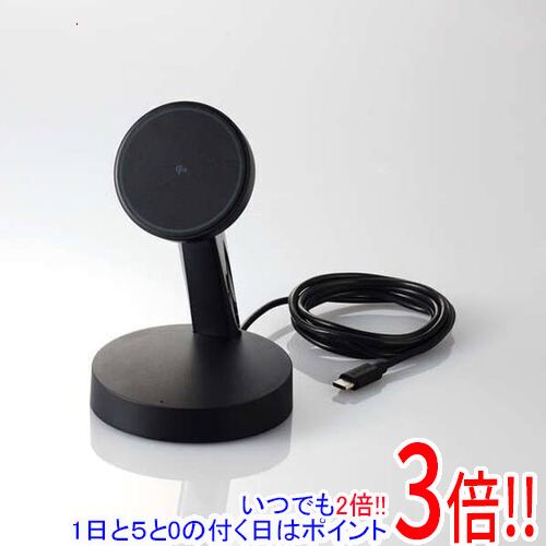 商品名ELECOM マグネットQi2規格対応ワイヤレス充電器 W-MS10BK ブラック商品状態 新品 商品説明 ぴたっと固定、すぐに充電。iPhoneなどの対応するスマートフォンを高速充電できる、Qi2規格ワイヤレス充電スタンドです。縦置...