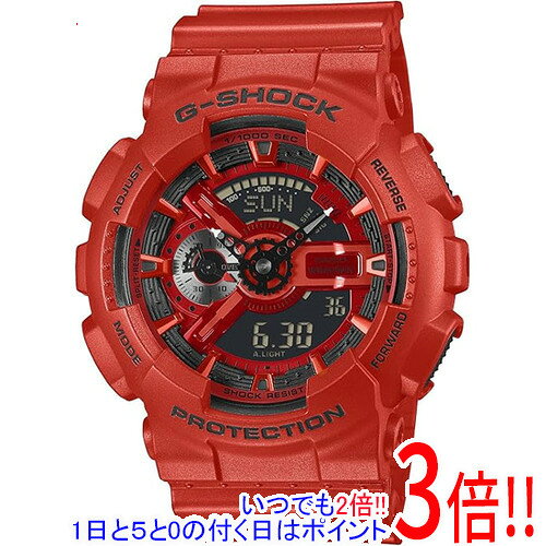 商品名【延長保証対応!!】CASIO 腕時計 G-SHOCK GA-110RRB-4AJF商品状態新品型番GA-110RRB-4AJF仕様メーカー：カシオケースの形状：円形風防素材：ミネラルガラス表示タイプ：アナデジ留め金：タングバックルケ...