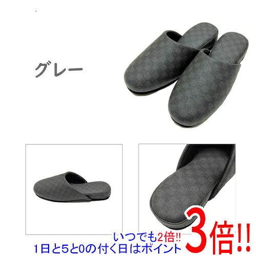 商品名【新品(開封のみ)】 センコー 抗菌機能＆かかと楽チン！お手入れ簡単なスリッパ チェッカー Mサイズ 61089 グレー商品状態新品未使用品です。型番61089仕様Mサイズ：内寸約25.0cm生産地：インドネシア素材・成分：ポリ塩化ビ...