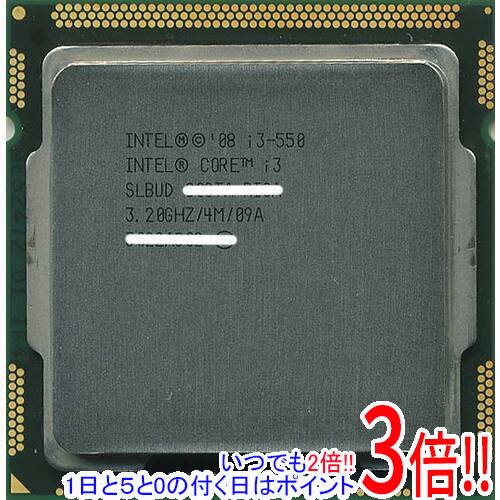 商品名【中古】Core i3 550 3.2GHz 4M LGA1156 73W SLBUD商品状態 動作確認済の中古品です。 CPU本体のみです。(箱・説明書等は付属しません)/動作確認済み。 商品名 Core i3 550★3.2GHz...