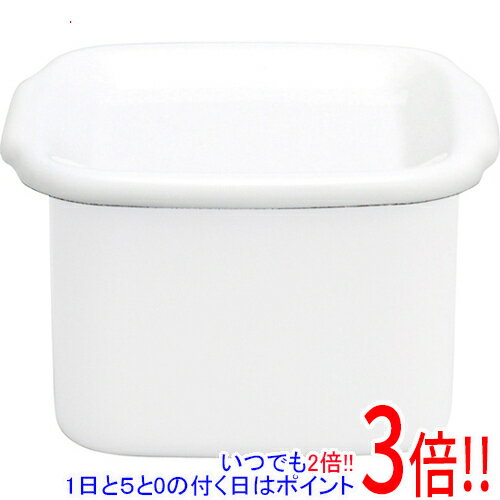 商品名野田琺瑯 保存容器 ホワイトシリーズ スクウェア 琺瑯蓋付 Mサイズ WSH-M商品状態 新品 商品説明 シンプルで飽きの来ないホーロー容器です。 容量800cc用途例：だし、スープ4人前／煮物、佃煮の保存に 商品名 ホワイトシリーズ...