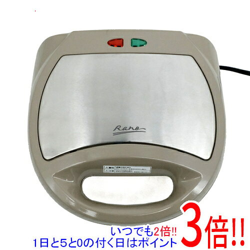 商品名【中古】和平フレイズ ホットサンドメーカーW(ステンレス) ラノー MJ-0643 展示品商品状態展示に使用されていた商品です。※展示利用に伴う使用感や傷、汚れ等がある場合がございます。外箱に破れや潰れ、汚れなどのダメージがあります。...