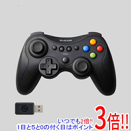 商品名ELECOM GAMING 無線 FPS ゲームパッド GP50X JC-GP50XVBK ブラック商品状態新品の商品です。商品説明射撃に適したメカニカルトリガーボタンと、スティックカスタマイズに対応したFPS特化仕様！振動機能にも対...