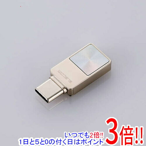 商品名ELECOM スマホ向け USB 5Gbps Type-Cメモリ MF-SPU3064GSV 64GB シルバー商品状態新品商品説明スマートフォンのデータ移行がもっと便利に！スマホケースをつけたまま挿せる、USB Type-C(TM)...