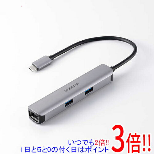 商品名ELECOM 5in1 USB Type-C ドッキングステーション/アルミモデル DST-052BPSV シルバー商品状態 新品 商品説明 USB Type-Cポート搭載パソコンに、ケーブル1本でさまざまな周辺機器を一括で接続できる...