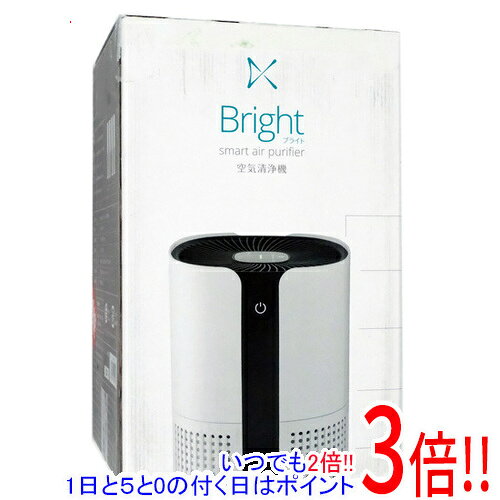 商品名duux 空気清浄機 Bright DXPU07JP商品状態新品商品説明360度から素早く吸い込み、棚置きもできるコンパクトなサイズのWi-Fi対応空気清浄機。18畳の部屋に対応。 微粒子を除去する専用フィルターを搭載。本体背面に「P...