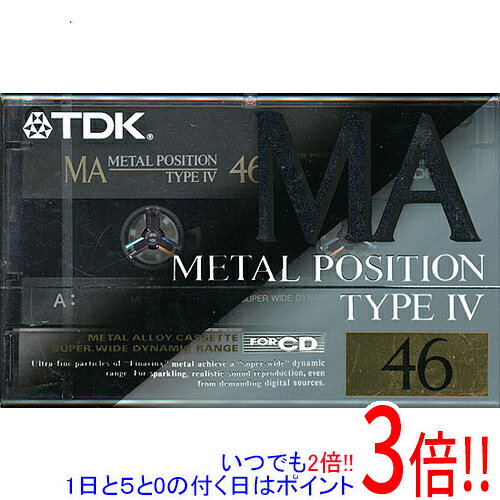 商品名TDK カセットテープ メタル MA-46R 46分商品状態 新品 商品名 カセットテープ メタル 46分 型番 MA-46R メーカー名 TDK その他 ※商品の画像はイメージです。その他たくさんの魅力ある商品を出品しております。ぜ...