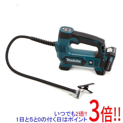 商品名マキタ 充電式空気入れ 10.8V MP100DSH商品状態 新品 商品名 充電式空気入れ 型番 MP100DSH 仕様 重量 1.1kg 吐出圧力（MPa） 最高使用圧力:830kPa 吐出空気量 10.0L/min メーカー マキ...