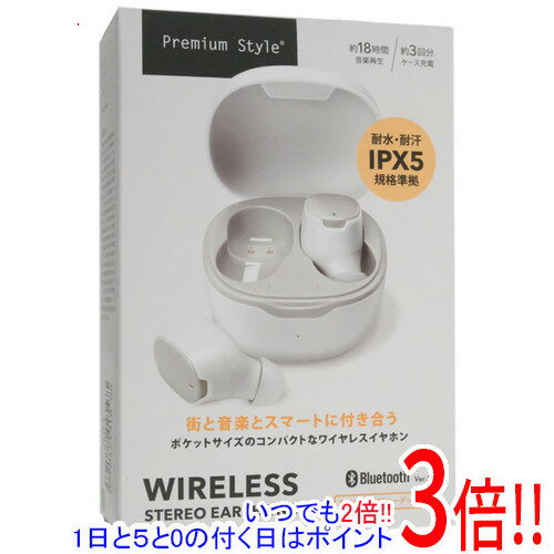 商品名PGA 完全ワイヤレス ステレオイヤホン カナルタイプ Premium Style PG-BTE17TW2WH ホワイト商品状態 新品 商品説明 「PG-BTE17TW2WH」は、シックな2トーンカラーにメタリック加工が施された高級感...