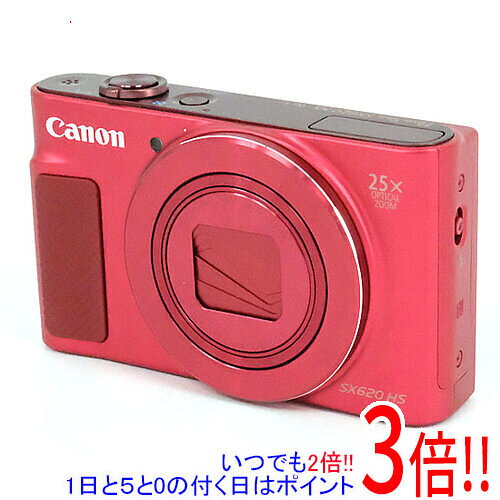 商品名【中古】Canon製 PowerShot SX620 HS レッド 2020万画素商品状態動作確認済の中古品です。※中古品ですので、傷、汚れ等ある場合がございます。ご理解の上、ご検討お願いします。型番PowerShot SX620 H...