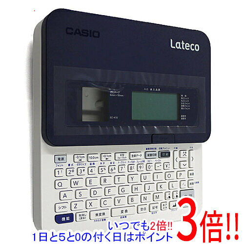 商品名【延長保証対応!!】CASIO ラベルライター Lateco EC-K10商品状態新品型番Lateco EC-K10仕様[基本仕様]オートカッター ○ハーフカット機能 ○ラベル幅 6/9/12/18 mm電源 AC[サイズ・重量]幅x...
