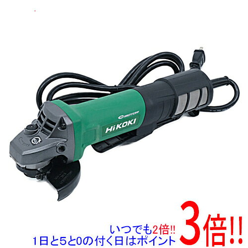 商品名HiKOKI 電子ディスクグラインダ ブレーキ付 G10BYEQ2商品状態新品当店では電動工具に関しましての初期不良の対応期間を2週間と定めさせていただいております。それ以降の使用に関しましての不良は当店で対応致しかねます。プロ用の専...