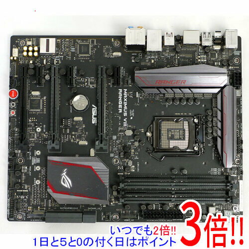 商品名【中古】ASUS製マザーボード MAXIMUS VIII RANGER LGA1151商品状態動作確認済みの中古品です。※中古品のため、使用感や傷、汚れ等がある場合がございます。商品説明ゲーム用の機能を満載したR.O.G.シリーズのエ...