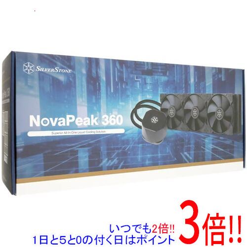 商品名SILVERSTONE CPUクーラー NovaPeak SST-NP360B ブラック商品状態新品の商品です。商品名SILVERSTONE CPUクーラー型番NovaPeak SST-NP360B [ブラック]仕様[対応ソケット]I...