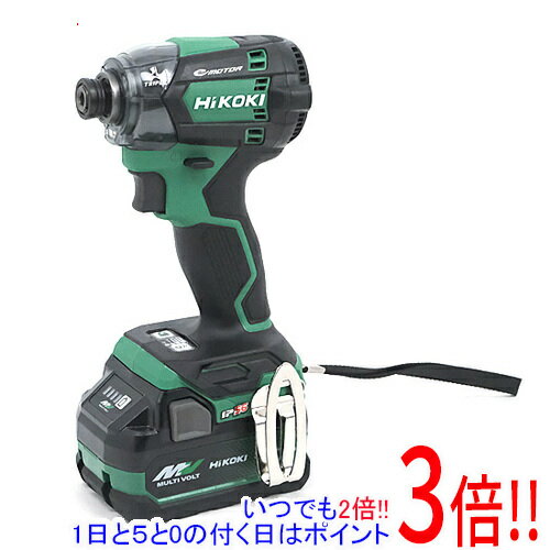 商品名HiKOKI 充電式インパクトドライバー 18V WH18DC (2XPZ) アグレッシブグリーン商品状態新品 当店では電動工具に関しましての初期不良の対応期間を2週間と定めさせていただいております。 それ以降の使用に関しましての不良...