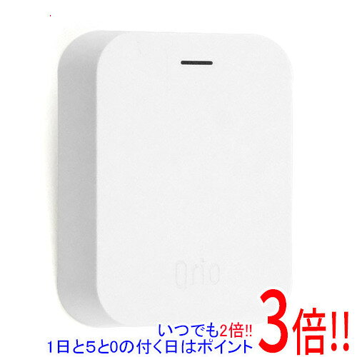 商品名【中古】Qrio Hub Qrio専用遠隔操作 Q-H1商品状態動作確認済みの中古品です。※中古品のため、使用感や傷、汚れ等がある場合がございます。商品説明●スマートロックを遠隔操作Qrio HubはQrio Smart Lockを遠...