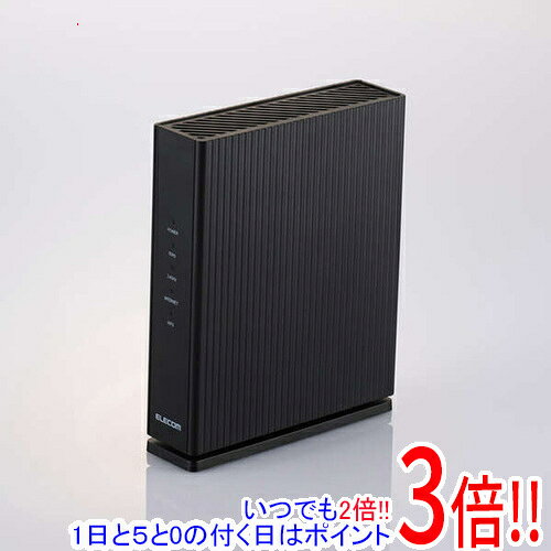 商品名【中古】ELECOM 無線LANルータ WRC-X1500GS2-B ブラック 展示品商品状態展示に使用されていた商品です。※展示利用に伴う使用感や傷、汚れ等がある場合がございます。型番WRC-X1500GS2-B [ブラック]仕様[...
