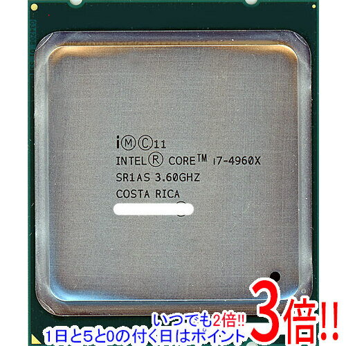 商品名【中古】Core i7 4960X Extreme Edition 3.6GHz LGA2011 SR1AS商品状態 動作確認済みの中古品です。 ※中古品ですので、傷、汚れ等ある場合がございます。ご理解の上、ご検討お願いします。 商品...