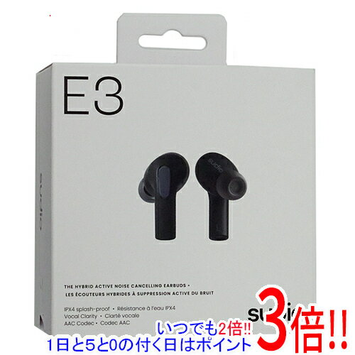 商品名【中古】Sudio 完全ワイヤレスイヤホン Sudio E3 SD-2001 ブラック 未使用商品状態 未使用品です。 ※メーカー保証は受けられません。ご理解の上ご検討お願いします。 商品説明 耳にピッタリとフィットするカナル型イヤホ...