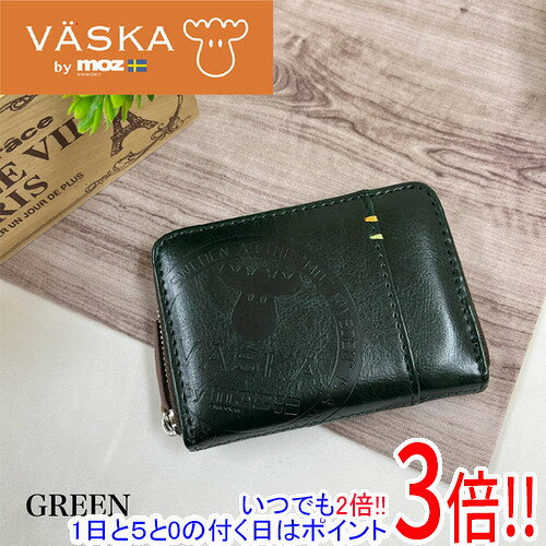商品名【新品(開封のみ)】 VASKA by moz カリオン ラウンド小銭入 VS-0133 グリーン商品状態 新品未使用です。 商品情報 SWEDENの人気ブランド『moz』 エルクは、人懐っこいけれど恥ずかしがりやで不器用な、ヘラジカ...
