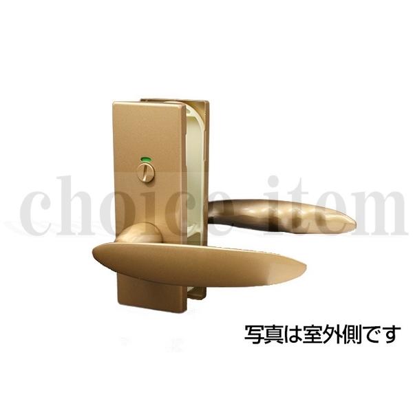 送料無料 ダイケン 室内ドア 開き戸 レバーハンドル・座セット NTデザイン 角長座 表示錠 newRIII ゴールド 品番：RX5A23ZAF (廃盤の為 梱包内容変更） この商品について 2014年6月 製造中止品のメンテナンス部材です...