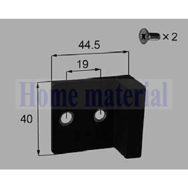 送料込み 新日軽 エクステリア 補修部品 門扉 戸当りピース 8EB38 商品名 千本格子 (両開き用) がらり・しぼり・からくさ (両開き用) 高雅A 〜 Q 型 スーパー有峰A 〜 E 型 静雅1 〜 6 型 ハープ・パーク セレビュー...