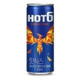 エナジーが必要な時はホットシックスで爽快に。 アルギニン、高カフェイン含有、韓国産のエナジードリンクです