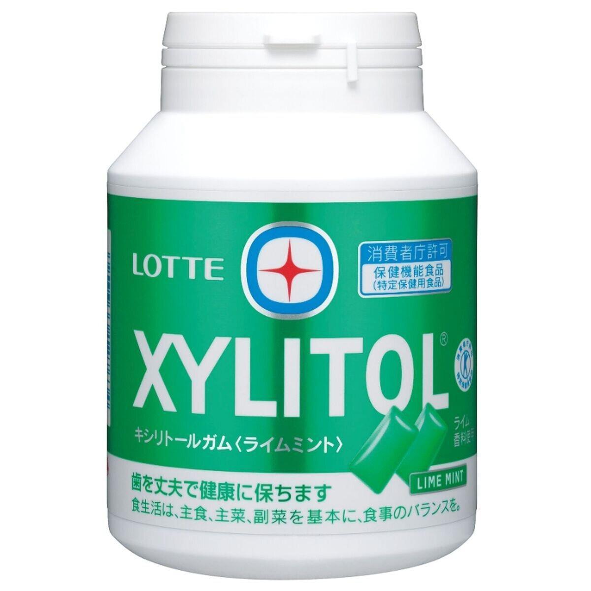 キシリトールガム＜ライムミント＞は、すっきりとした清涼感があるキシリトールガムです。 この製品は消費者庁から認められた特定保健用食品です。 むし歯の原因にならない甘味料（キシリトール及びマルチトール）を使用しています。また、歯の再石灰化を増...