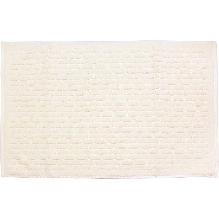 本体サイズ約40×60×1.5cm 本体重量約220g素材・材質綿92%、アクリル8% 原産国中国商品説明Ag+(銀イオン)を練り込んだ繊維を使用した、抗菌・防臭効果のある機能的なバスマット銀イオンが「直接抗菌」+「光触媒抗菌」のW抗菌で雑...