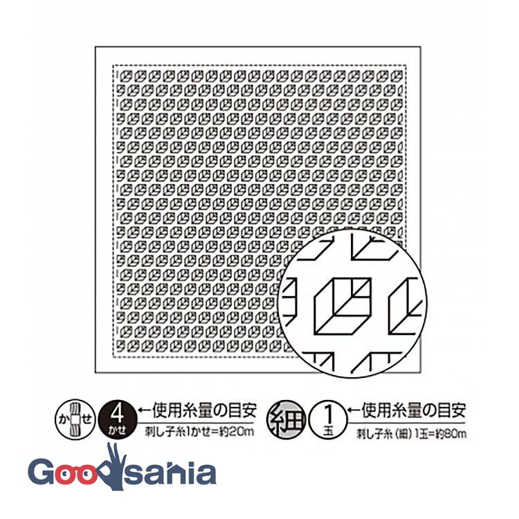 本体サイズ(約)約34cm×34cm本体重量(約)-素材・材質綿100%原産国日本商品説明・あらかじめ一目刺し用の図案がプリントされた晒木綿と、作り方の説明書がセットになった花ふきんの布パックです。・布に図案がプリントされているため、線に沿...