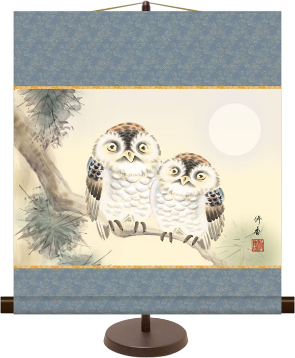 空間に調和するモダン掛物〜伝統美術が醸し出すこころの故郷〜 私たちは縁起の良いものに願いを託します。古来悠久の歴史の中で培われてきた伝統の開運縁起の題材を描いた名作を取り揃えました。古来から伝えられる由緒正しい吉祥縁起の縁起事物をもとに、現...