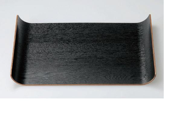 36.3x25x3.2cm　中国製 木製ということで、割れにくさは陶器の比ではありません♪　