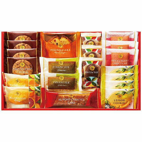 ポイント様々な美味しさを詰め合わせた、選んで楽しいバラエティー豊かなスイーツギフト。こだわり抜いた8種の味わいをお愉しみください。※写真はイメージです。内容・デザイン等変更になる場合があります。予めご了承ください。箱サイズ41.8×5.5×...