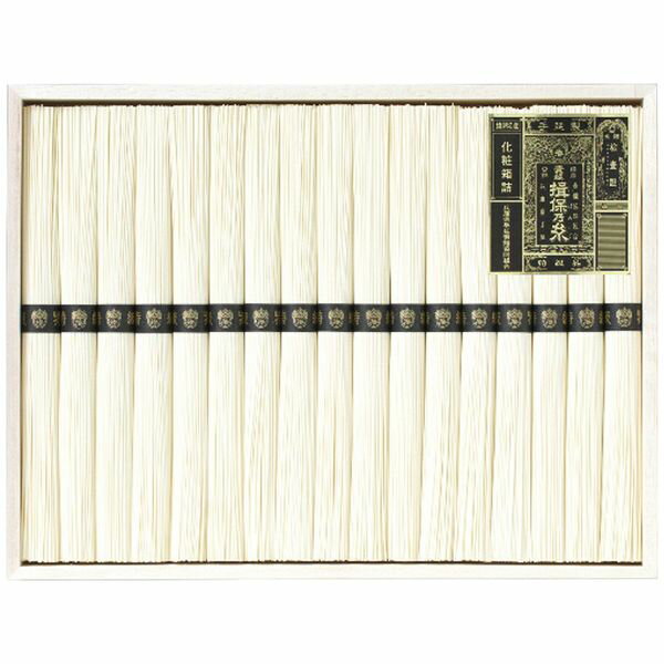 ポイント熟練の技で厳寒期に作られる、揖保乃糸の逸品です。※写真はイメージです。内容・デザイン等変更になる場合があります。予めご了承ください。箱サイズ27×3.3×20.6cm現品サイズ・内容特級品素麺50g×17束重さ1050g製造生産地日...