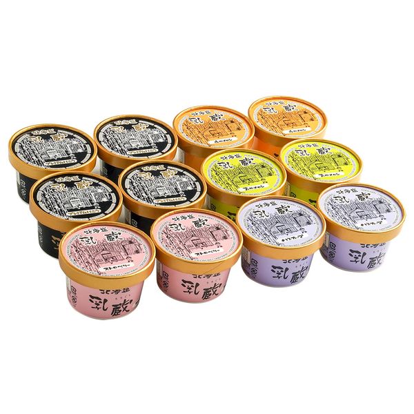 ポイント北海道牛乳を使った濃厚な味わいのプレミアムバニラをはじめ、赤肉・青肉メロンやハスカップ、ストロベリーの4種のフルーツの味も楽しめます。※写真はイメージです。内容・デザイン等変更になる場合があります。予めご了承ください。箱サイズ18....