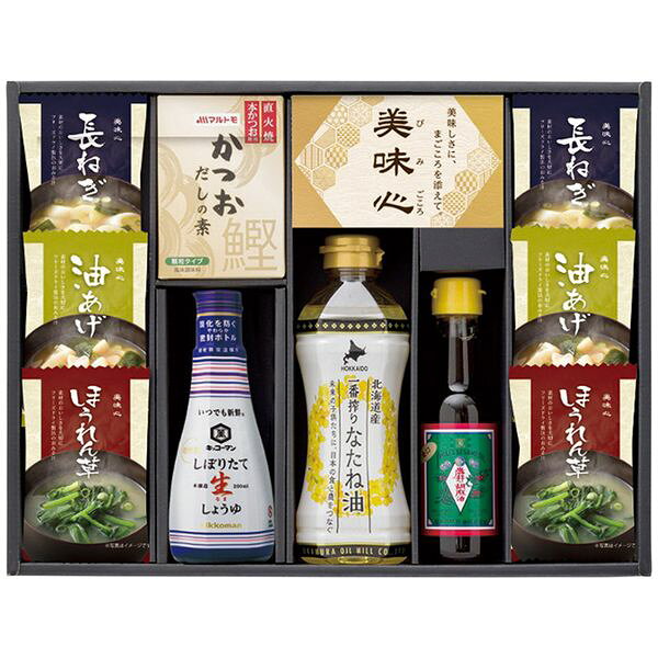 ポイント毎日のメニューの幅が広がる、とっておきの必需品をセット。※写真はイメージです。内容・デザイン等変更になる場合があります。予めご了承ください。箱サイズ38.1×6.4×29.6cm現品サイズ・内容フリーズドライ味噌汁(長ねぎ6.3g・...
