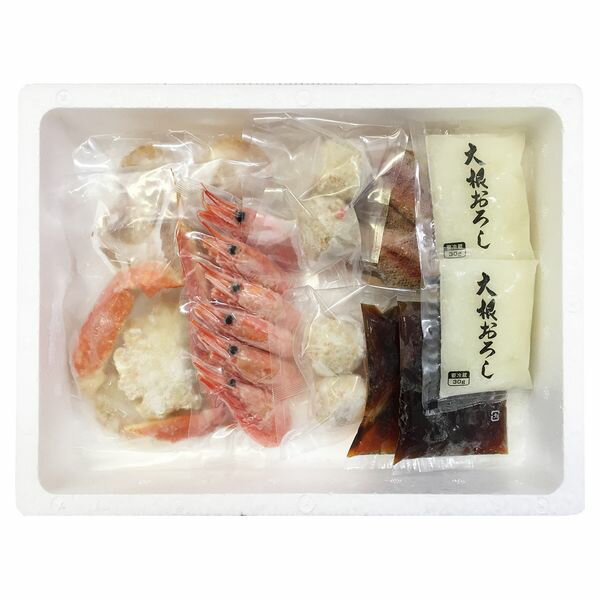 ポイント海鮮の具材から染み出た旨味と大根おろしで鍋全体の味に深みが出て美味しくいただけます。シメには残りのたれにご飯を入れて雑炊がおすすめ。体の芯から温まりお楽しみいただける一品です。※写真はイメージです。内容・デザイン等変更になる場合があ...