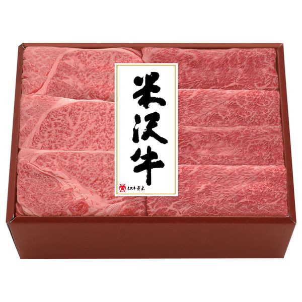 ポイント創業大正12年の米沢牛黄木が肉質にこだわり選び抜いた米沢牛です。きめ細やかな肉質で、とろけるような食感のロース肉、赤身の濃厚な味わいと旨みをお楽しみいただける肩肉をすき焼でご賞味ください。※写真はイメージです。内容・デザイン等変更に...