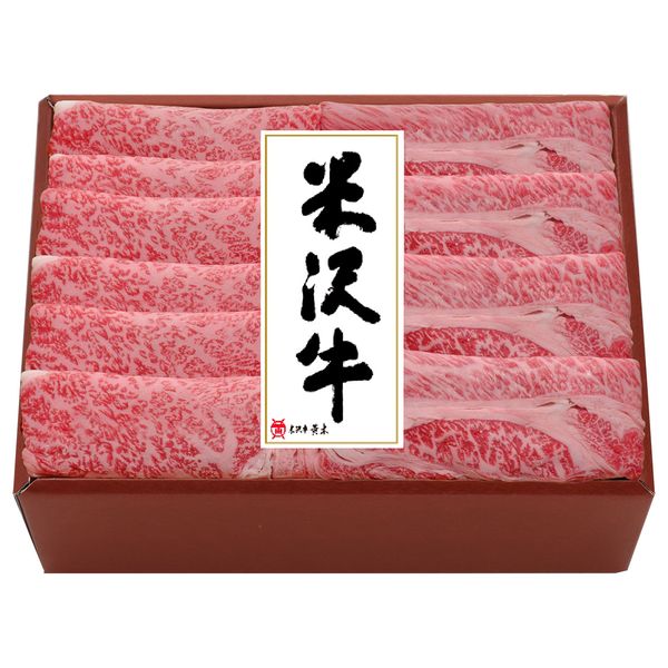 ポイント創業大正12年の米沢牛黄木が肉質にこだわり選び抜いた米沢牛です。ロース肉と肩ロース肉のとろけるような食感とお肉の甘みをしゃぶしゃぶでご賞味ください。※写真はイメージです。内容・デザイン等変更になる場合があります。予めご了承ください。...