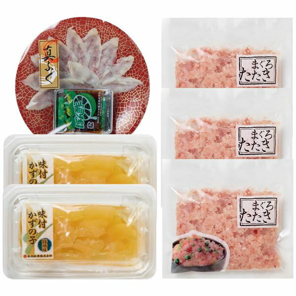 ポイント小分けパック入りで食べやすく、その日の気分で海鮮チョイス♪高級品として名高いふぐ。そんなふぐ料理の中でも代表とされるてっさ（ふぐ刺身）と、過去に水産庁長官賞を受賞した経歴を持つメーカーが製造した醤油味の味付け数の子、ミョウガや大葉な...