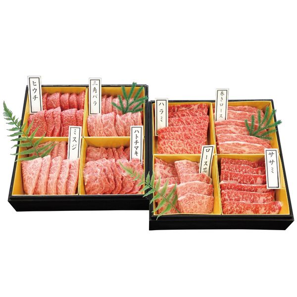 ポイント日本三大和牛の一つ「近江牛」。中でも未経産牝牛の4等級以上を厳選し、希少な部位ばかり8部位を二段重に詰め込みました。焼肉屋さんでも滅多に食べられない部位もきっとあるはず。近江八景ならぬ、焼肉八景を是非ご堪能ください。※写真はイメージ...