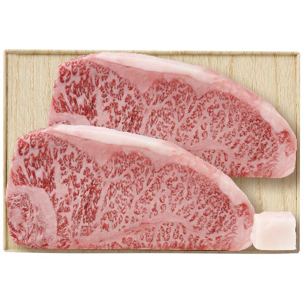 ポイント国内だけでなく海外でも人気のある飛騨牛。そのロースをステーキにカットしました。脂肪と赤身の牛肉本来のおいしさをご堪能ください。※写真はイメージです。内容・デザイン等変更になる場合があります。予めご了承ください。箱サイズ30×10×2...