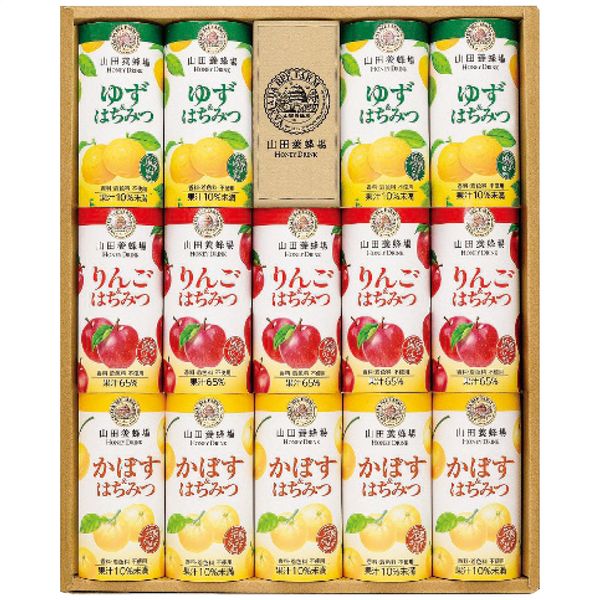 ポイントはちみつと国産果実で仕上げたハニードリンクを3種類詰合せにしました。はちみつのまろやかな甘さと果実のフレッシュな風味をお楽しみください。レンジアップ対応容器で、手軽にホットドリンクとしてもお召し上がりいただけます。※写真はイメージで...