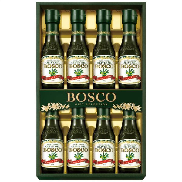ポイント早摘みグリーンオリーブがくれる、本当の贅沢。豊かな香りと味わいを詰め合わせたBOSCOギフトです。※写真はイメージです。内容・デザイン等変更になる場合があります。予めご了承ください。箱サイズ22.8×6×37.3cm現品サイズ・内容...