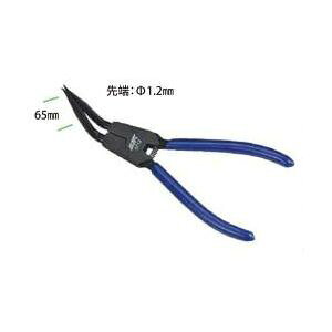 適合先端：Φ1.2mm／65mm　全長：215mm【JTC】90°スナップリングプライヤー JTC5712 プライヤー関係【注意事項】北海道、沖縄、離島は別途送料が必要になる場合がございます。複数店舗で販売中のためご注文後に欠品となる可能性...