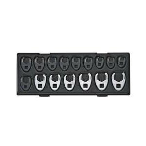 適合9.5mm差込：10・11・12・13・14・15・16・17・18・19mm12.7mm【JTC】16PCS　クローフットレンチ JTCK6161 工具セット【注意事項】北海道、沖縄、離島は別途送料が必要になる場合がございます。複数店...