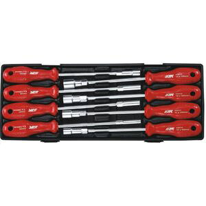 詳細情報【適合】サイズ：6・7・8・9・10・11・12・13mm【JTC】8pcs　ナットドライバーセット JTCK7081【注意事項】北海道、沖縄、離島は別途送料が必要になる場合がございます。複数店舗で販売中のためご注文後に欠品となる可...