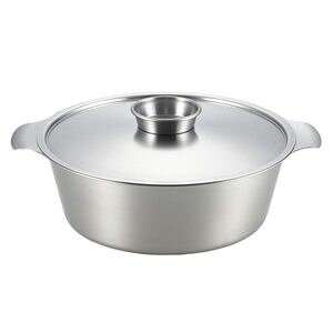 サイズ約 幅33×奥行27.6×高さ11.7(cm)材質ステンレス容量3.8l備考【重量】約1080g　【生産国】日本　【備考】IH(200V)・ガス両対応関連商品贅（Zei） ステンレス寄せしゃぶ鍋　26cm　土鍋風ステンレス鍋　もみじ　...